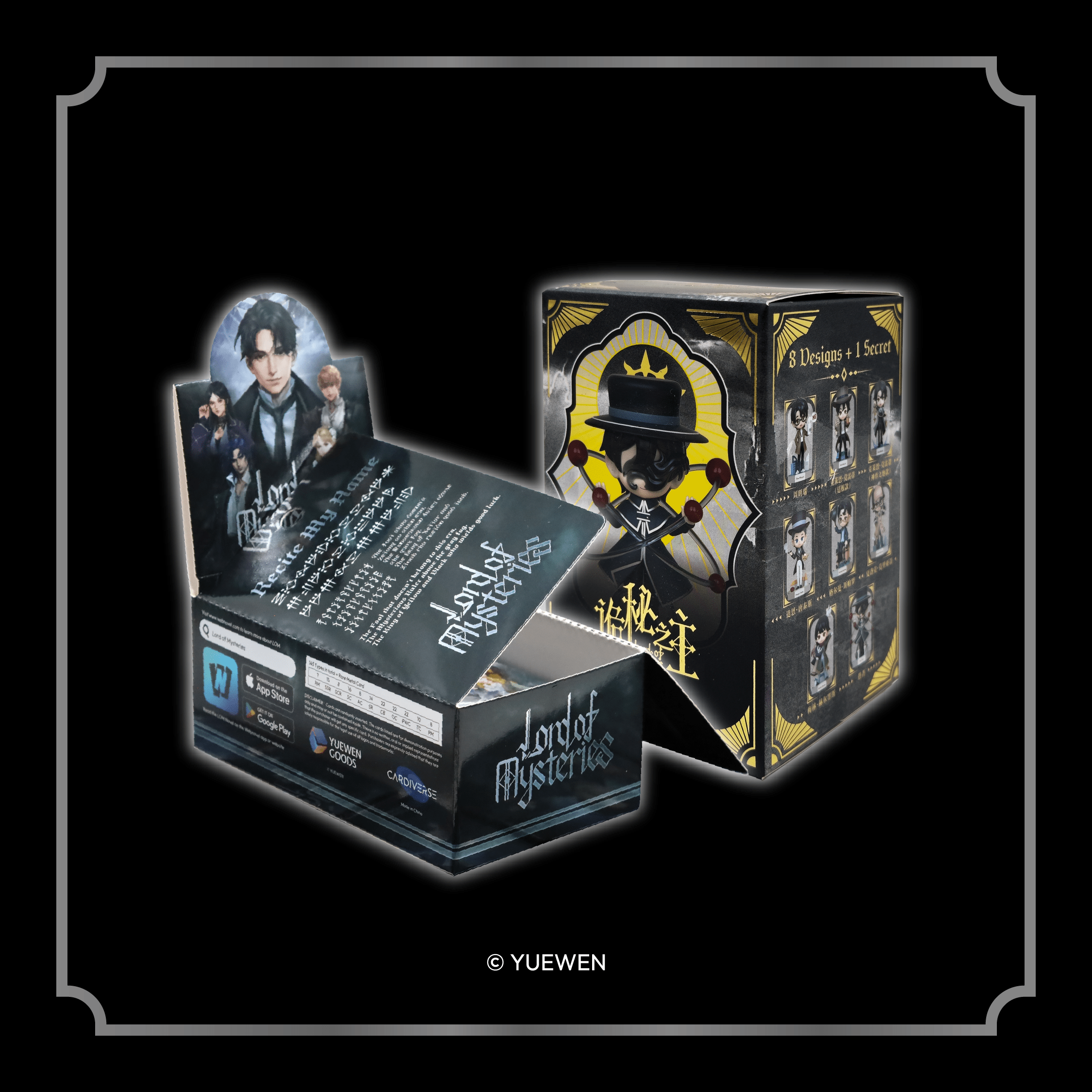 YUEWEN Lord of Mysteries Hobby Cards and Path of Destiny Series Figure ...